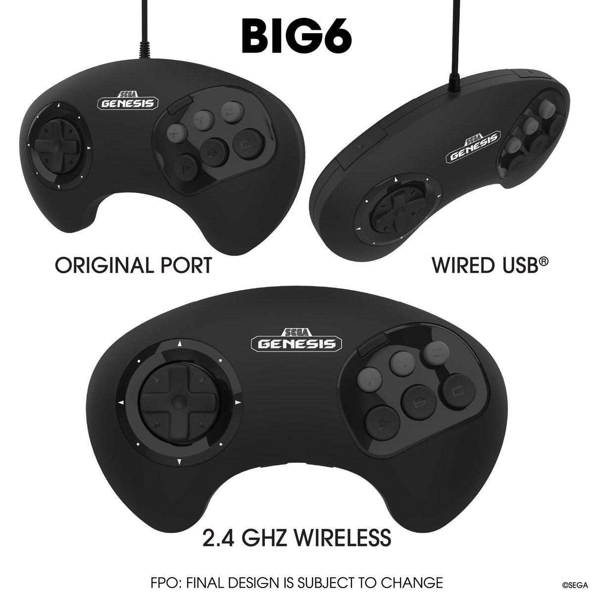 Sega Genesis Controller