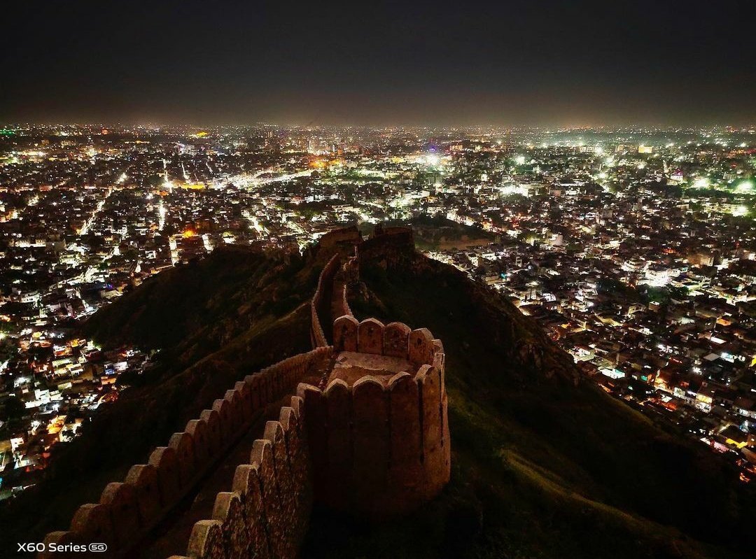 Nahargarh Fort At Night