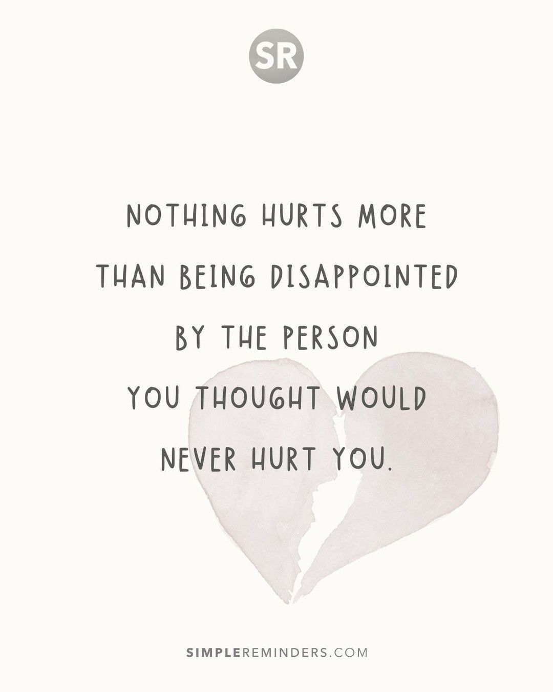 Disappointment In Person Quotes