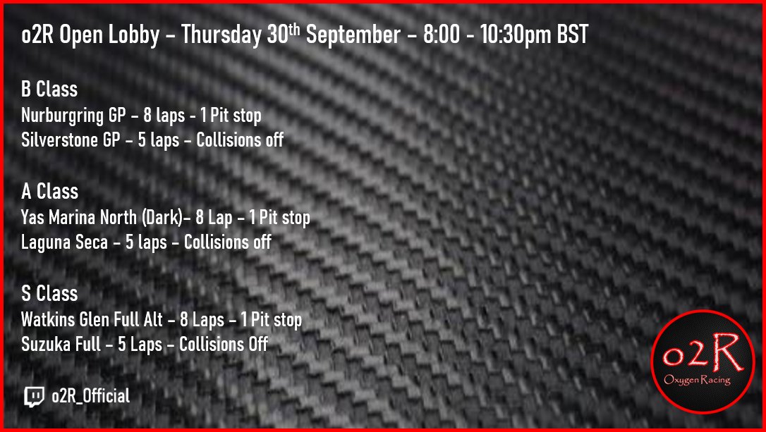 Starchy on Twitter: "As I'm sure many if you are probably already aware, o2R have been running a ...