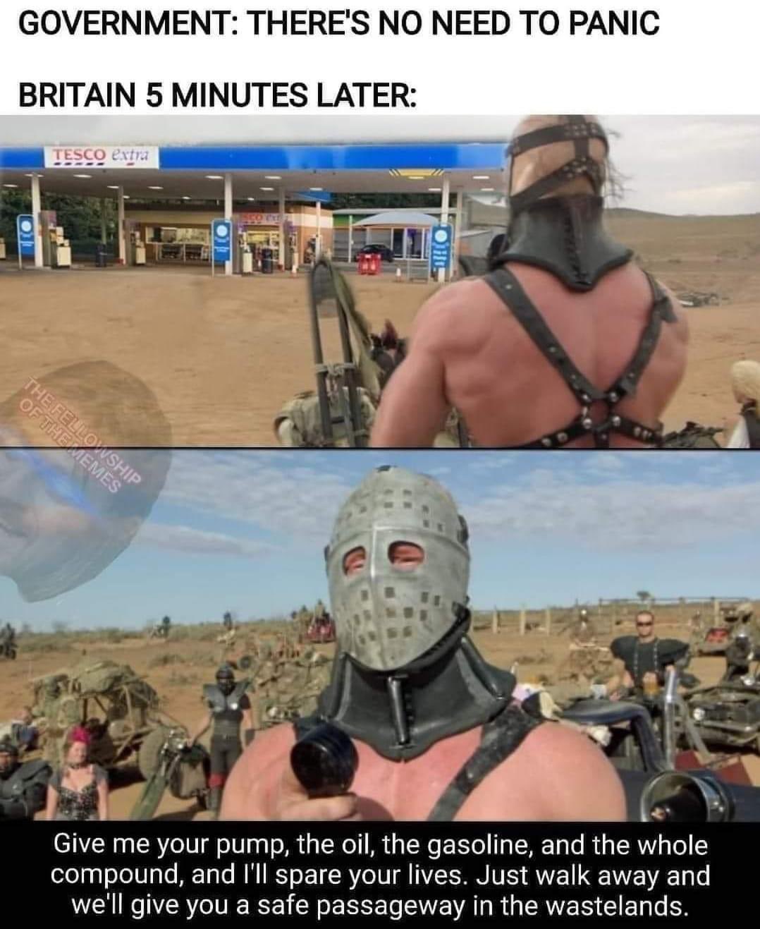 Just Walk Away Mad Max