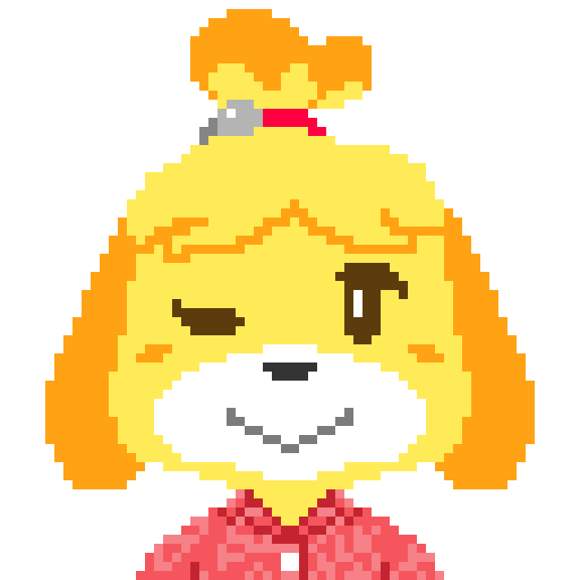 Animal Crossing Isabelle Pixel