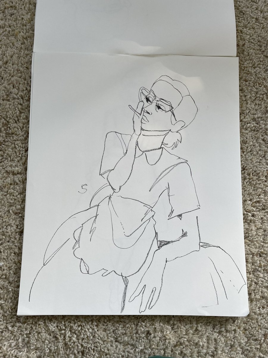 「my art brain is literally on vacation,,, all i have are thes」elizabeth ...