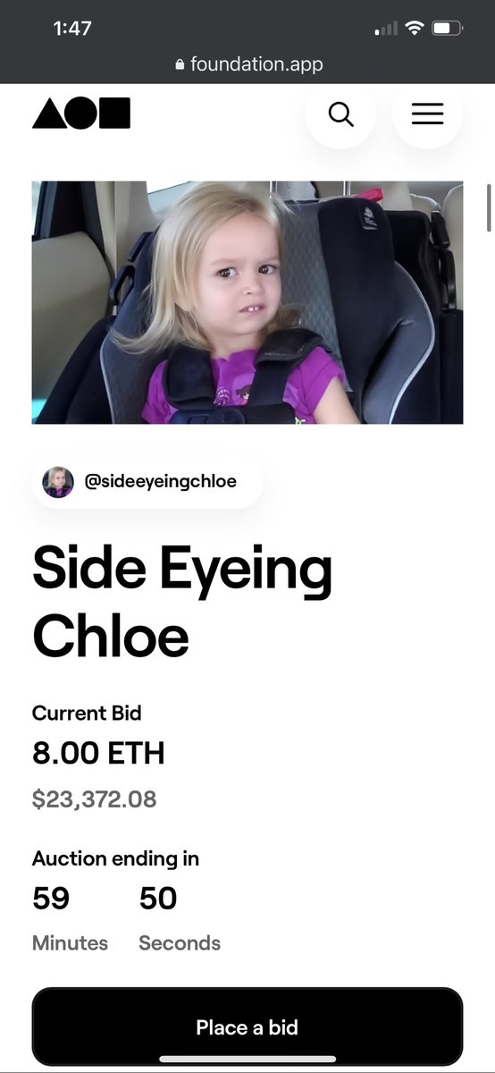 Side Eyeing Chloe