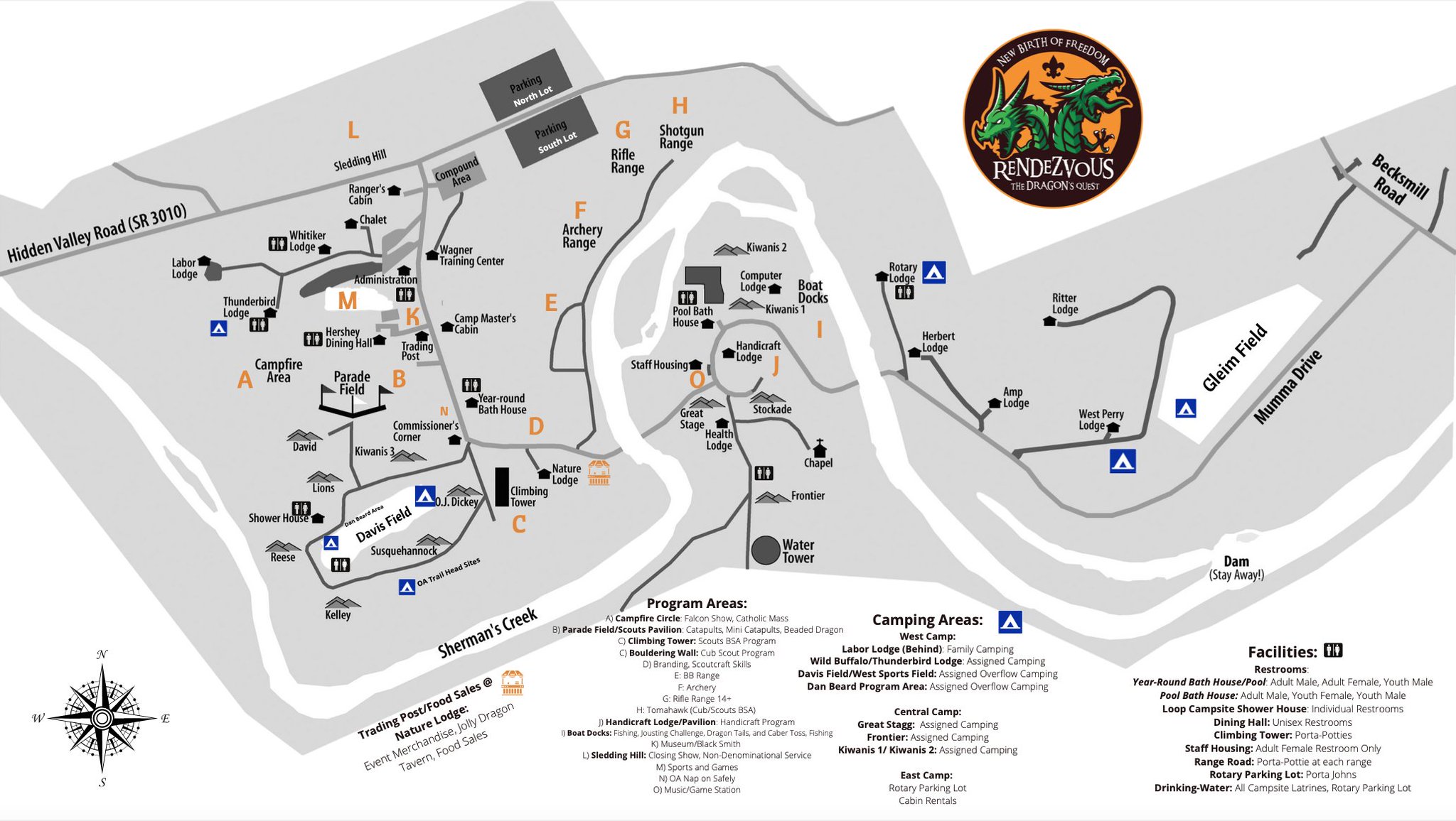 Hidden Valley Community Map