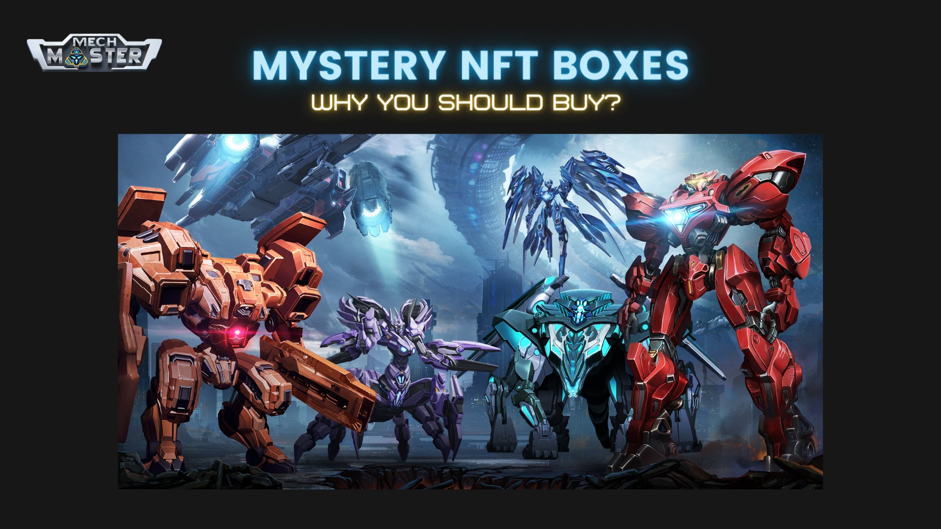 Mech Master on Twitter: "🔮NFT BOXES AND MECHMASTER MECHAS ARE ALL PREMIUM AS MUCH AS YOU CAN ...