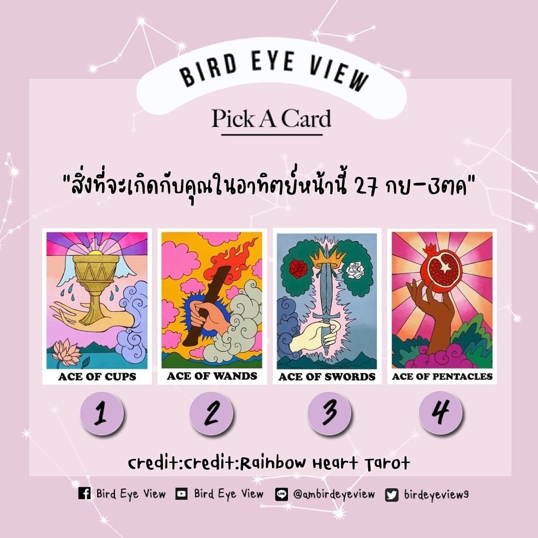 birdeyeview on Twitter: "สิ่งที่จะเกิดกับคุณในอาทิตย์หน้านี🔮💖…