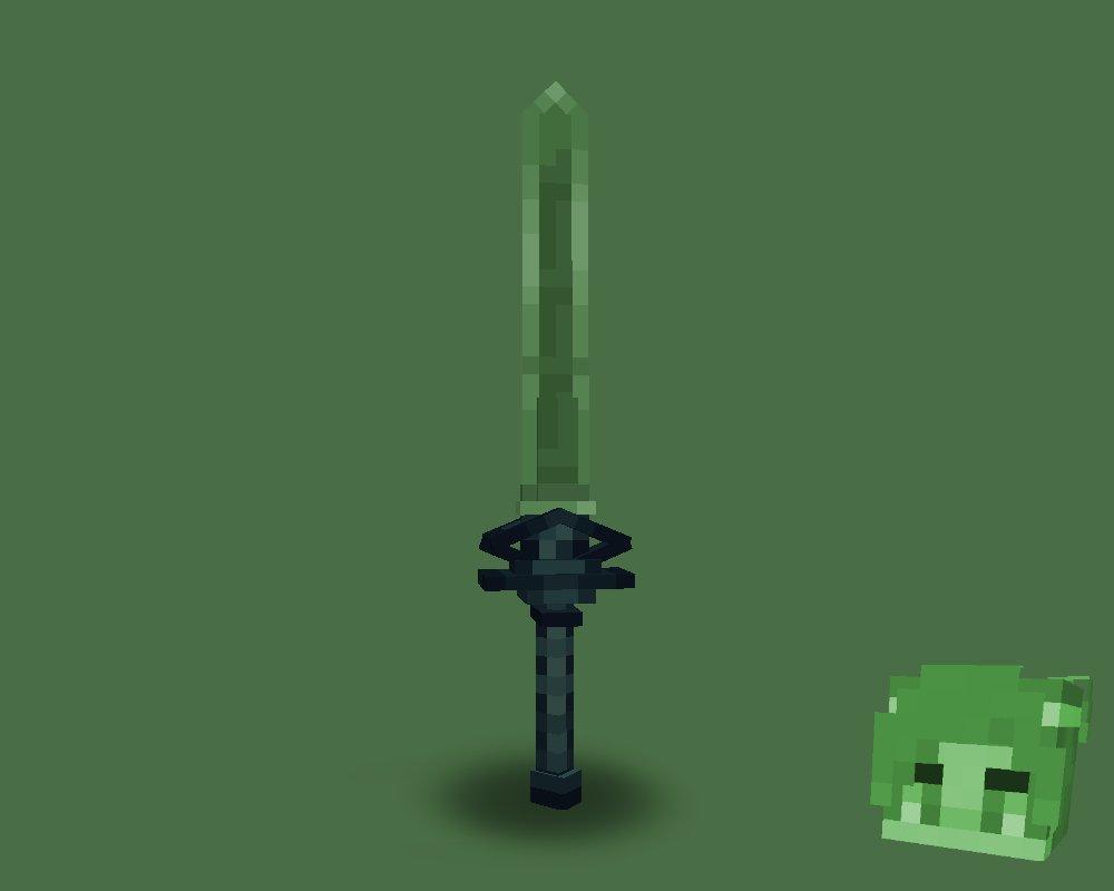 Minecraft Emerald Sword