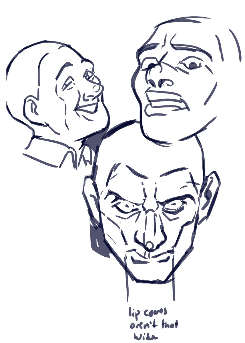 「Looking at old studies at some point i forgot how to draw fa」njikeの漫画