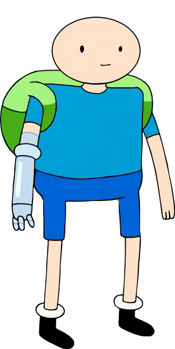 Adventure Time Finn Hatless