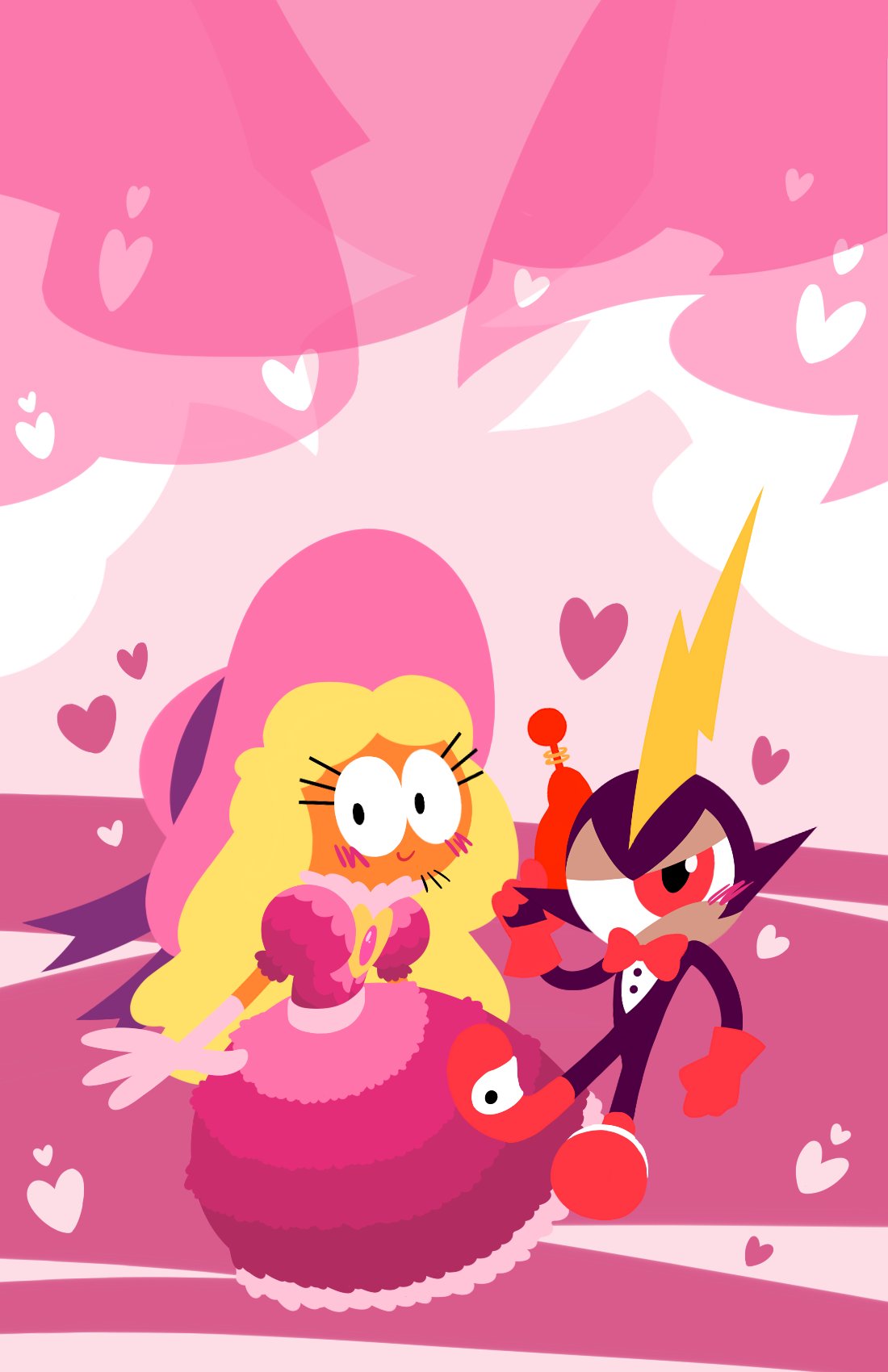 Wander Over Yonder Commander Peepers Lord Hater & Commander Peepers