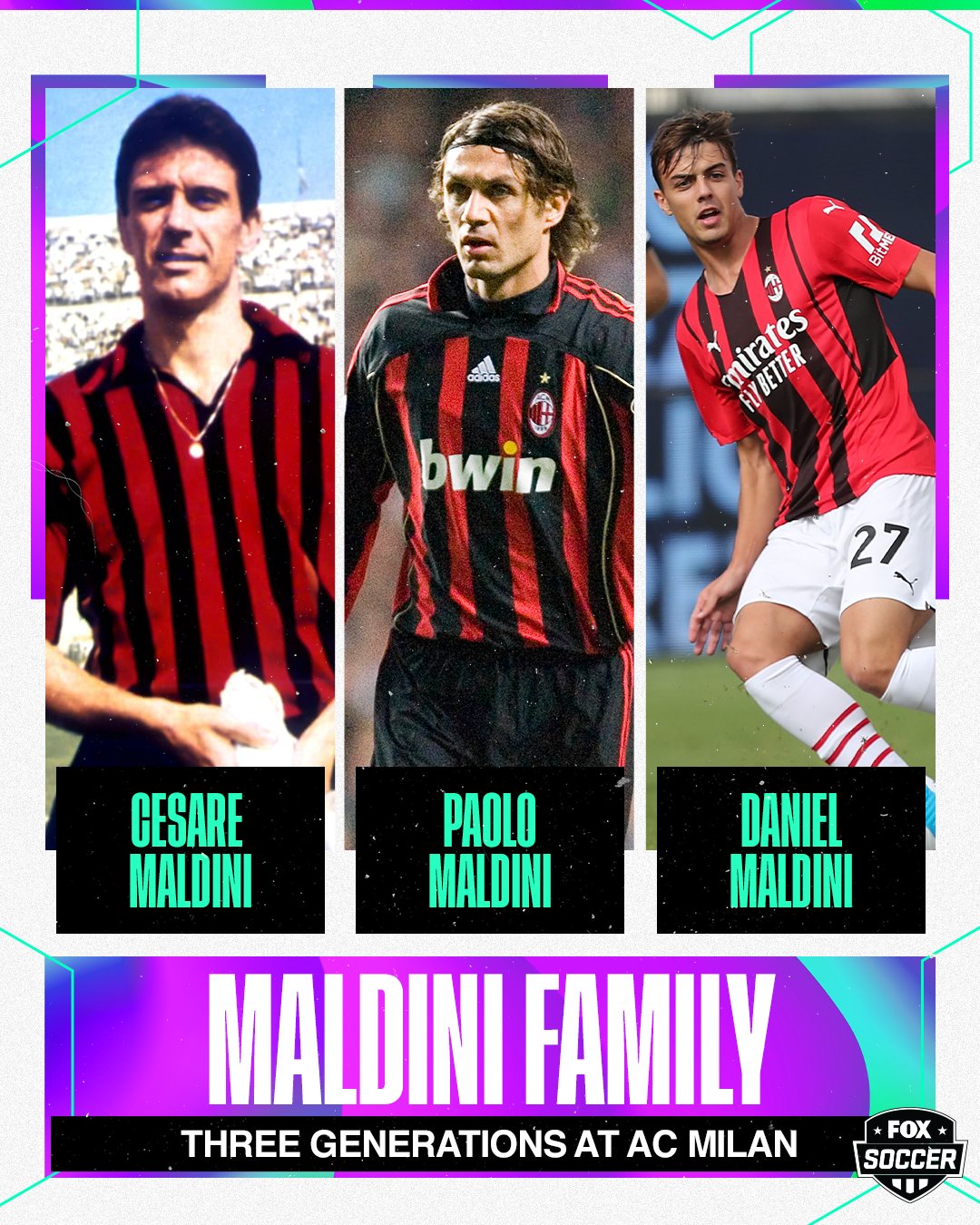 Cesare Maldini Family