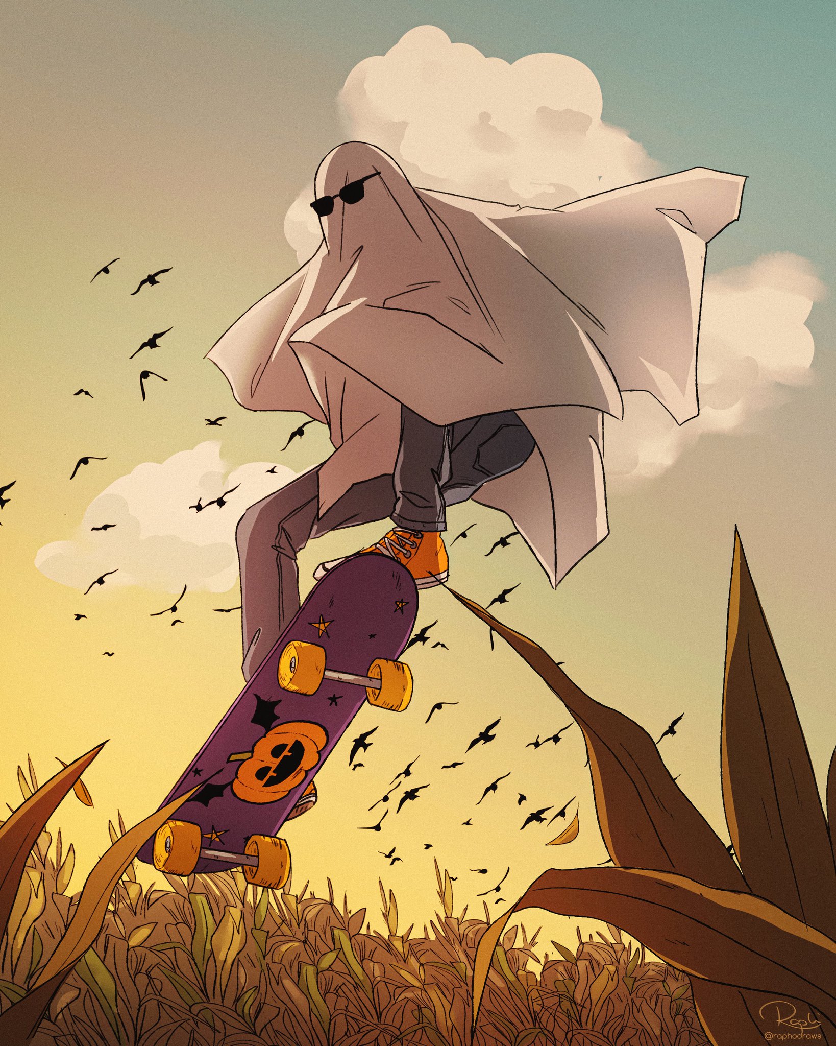 Raph on Twitter: "one more week till spoopy month 🎃 https://t.co/Lko1XC8Px3" / Twitter