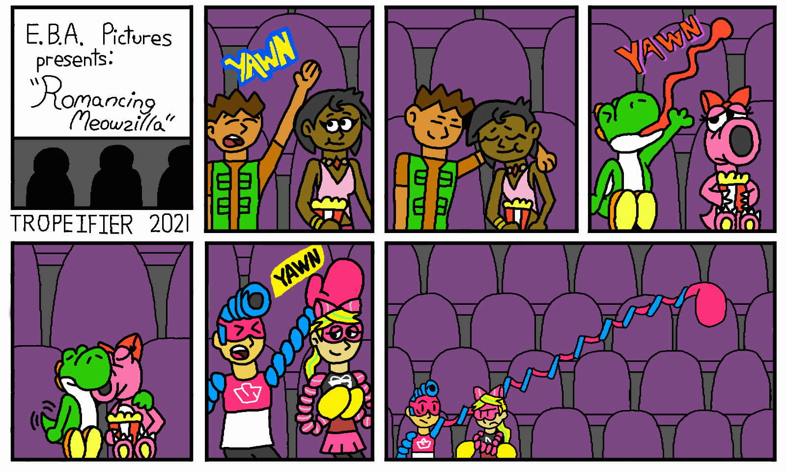 Yoshi And Birdo Comic