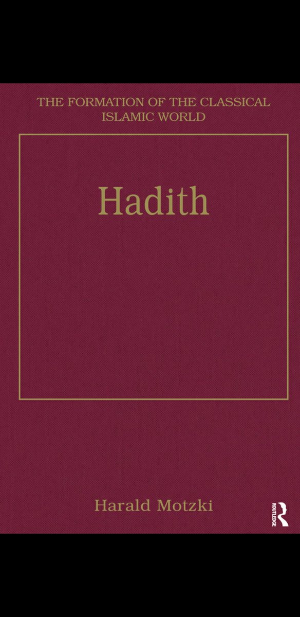 Sigh, one of the most influential scholars of hadith in the western ...