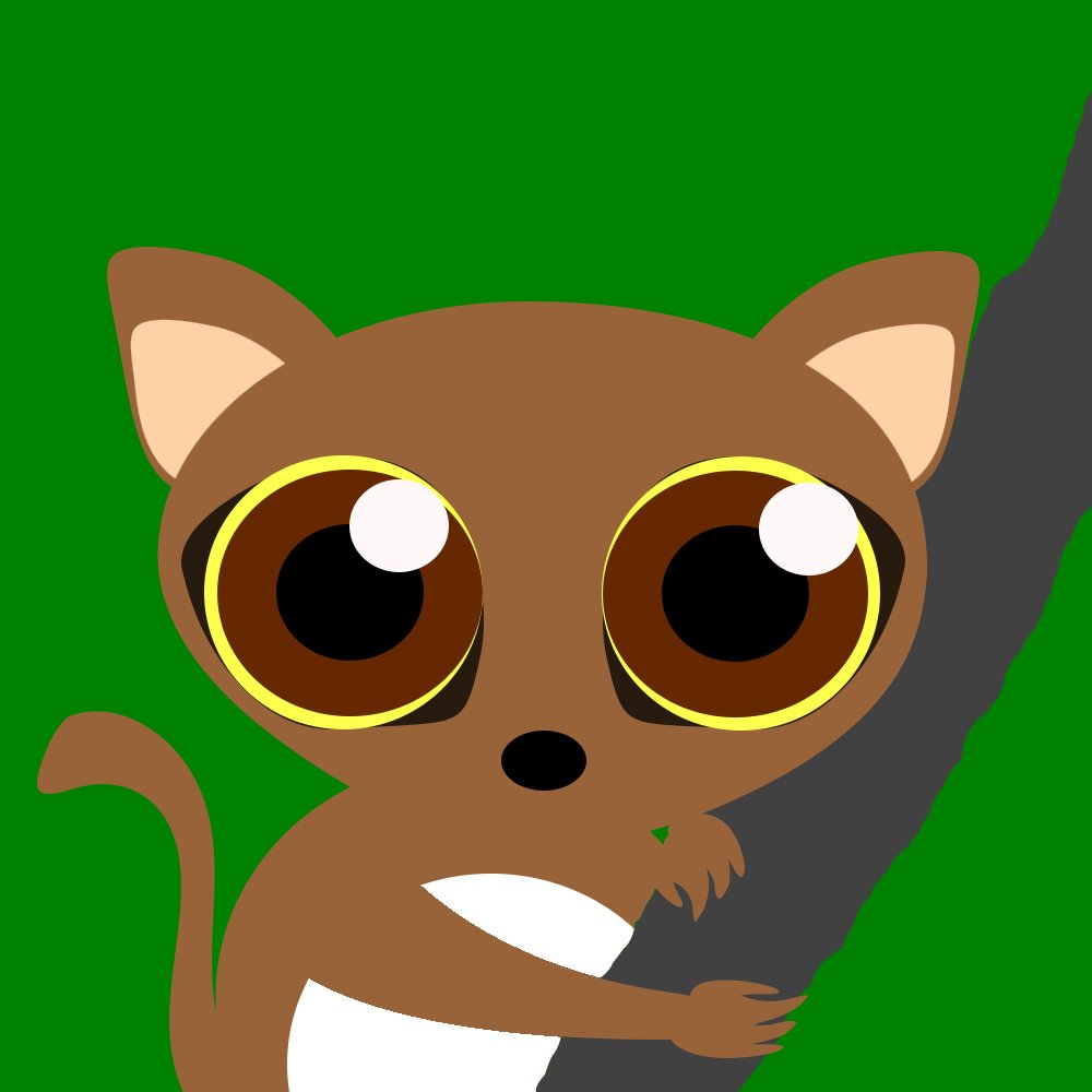 Tarsier Animated