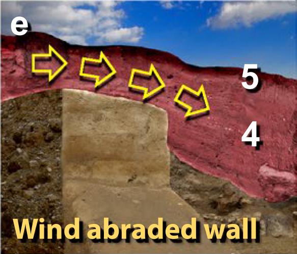 تظهر هذه الرسوم المقطعية الطريقة التي انهارت بها بنايات وجدران القصر ...
