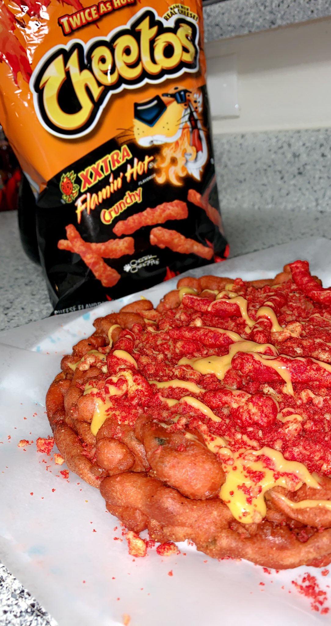 Hot Cheetos Cake