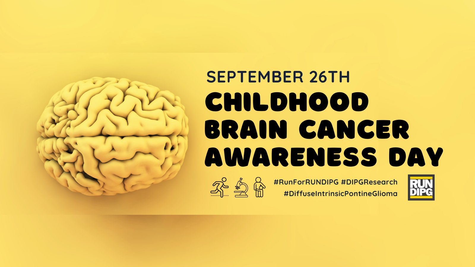 Childhood Brain Cancer Ribbon