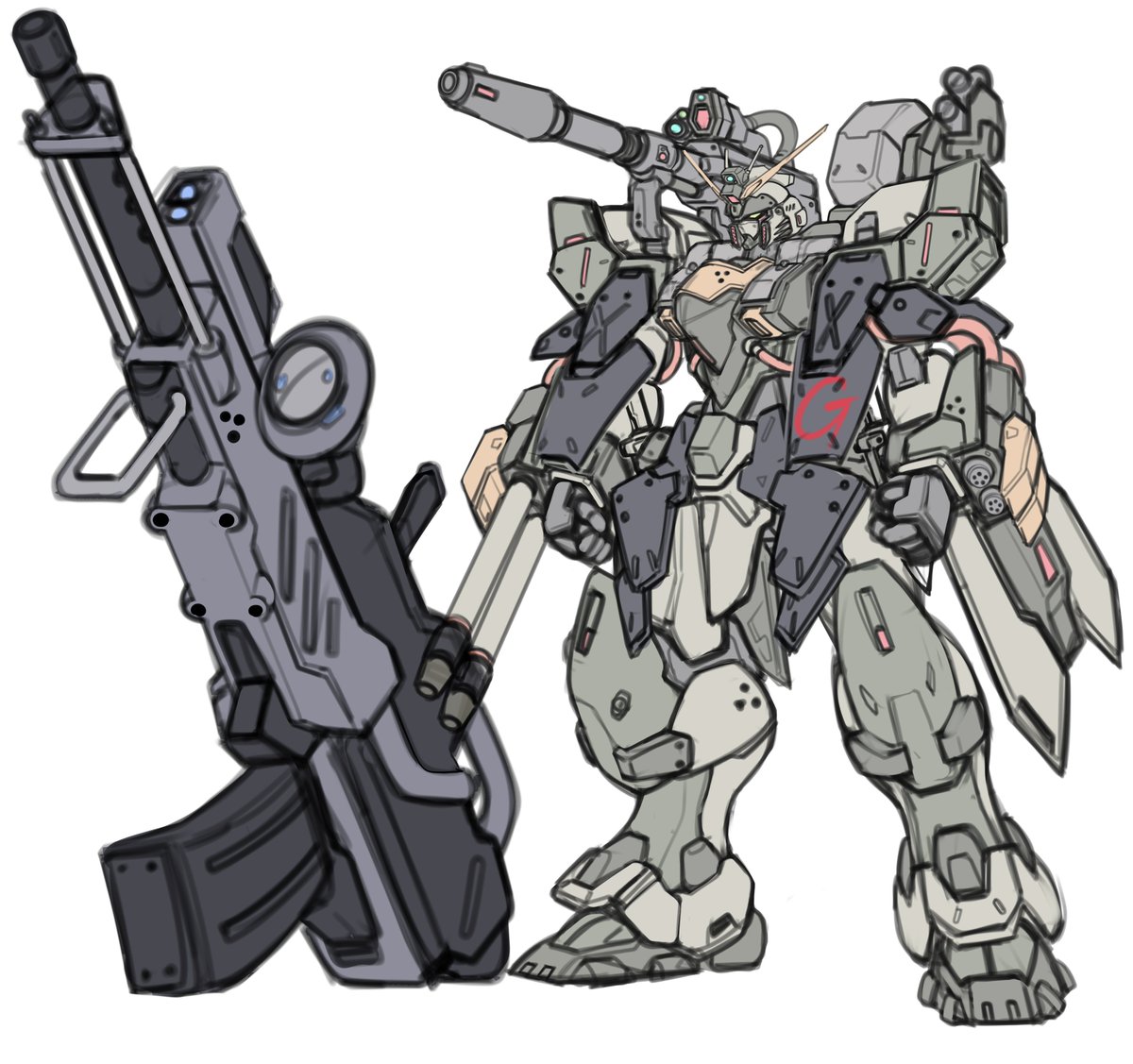 hagane.f on Twitter: "コマンドゴッドガンダム & チョバムアーマー…