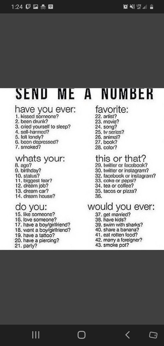 Send Me A Number Game Twitter