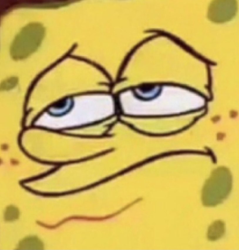 Tired Spongebob