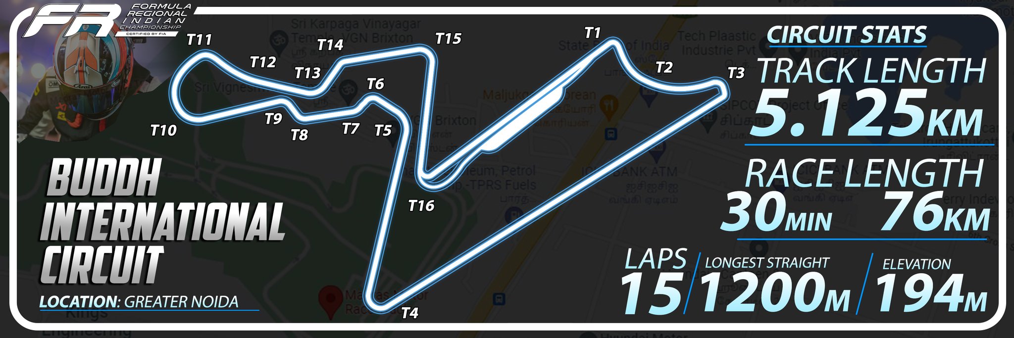 Buddh International Circuit Map