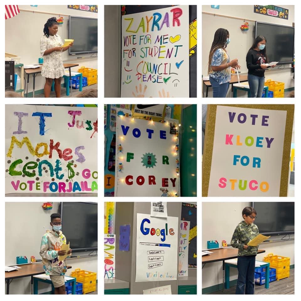 Elementary School Student Council Posters Ideas