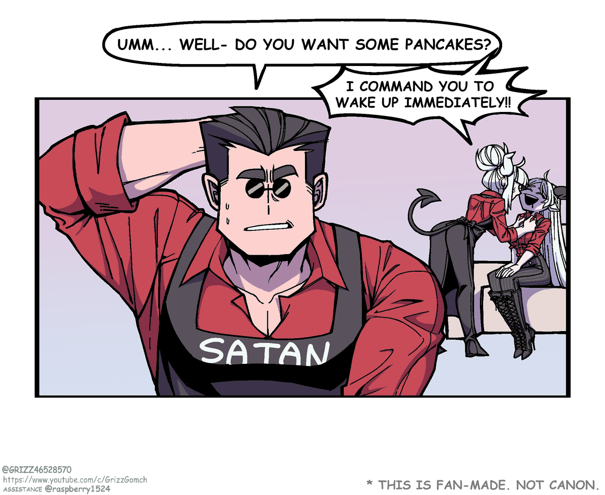 #Helltaker FAN COMIC] BAPHOMET 12 KOR- https://t.co/7gc8u」Grizzの漫画