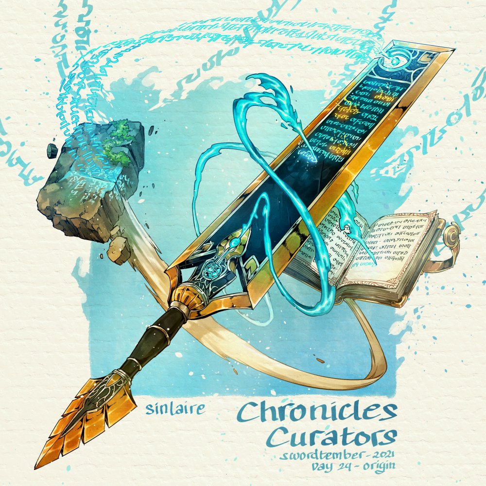 Mukhlis Nur (Sinlaire) on Twitter: "Swordtember Day 24 - Origin Chronicles Curators A sword that ...
