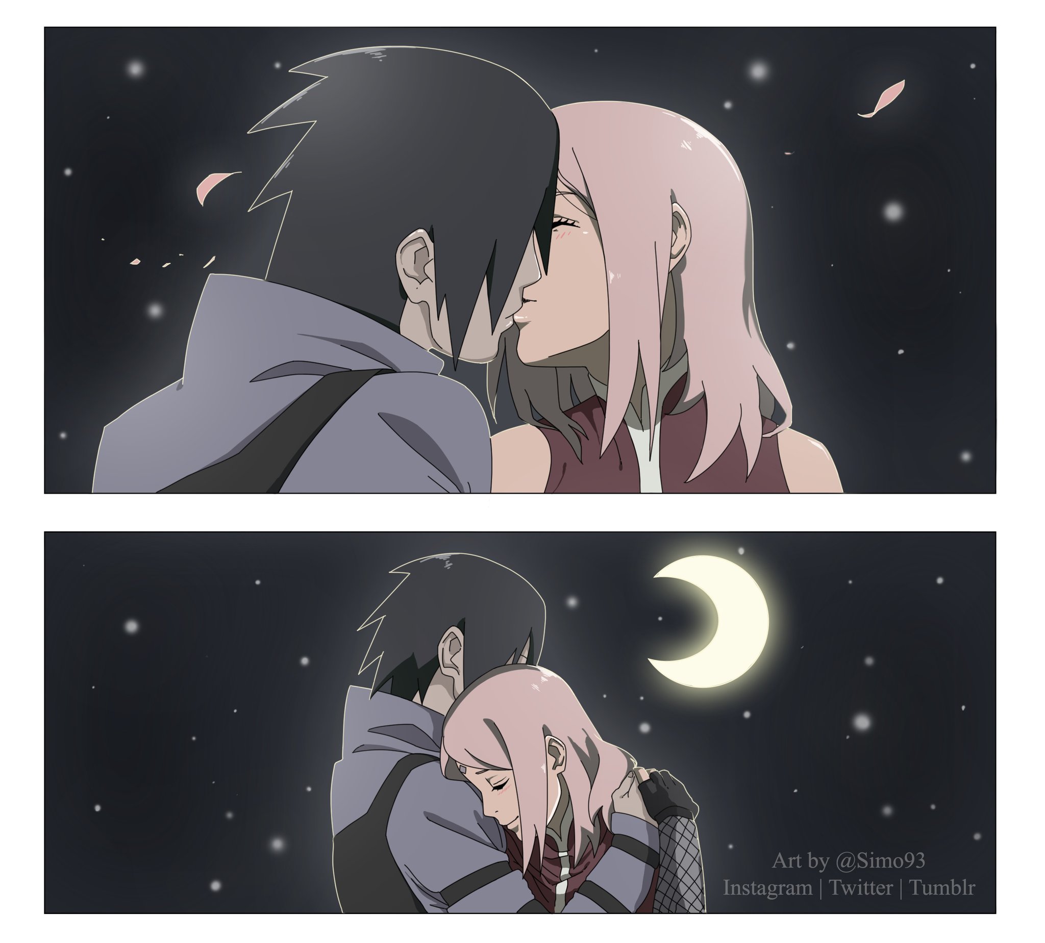 Sakura And Sasuke Kiss Manga
