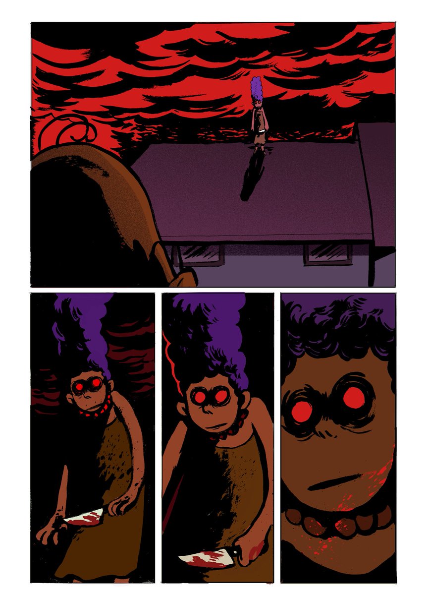 「TW GORE Homercide pages, I want to make」|biscocho 👽の漫画