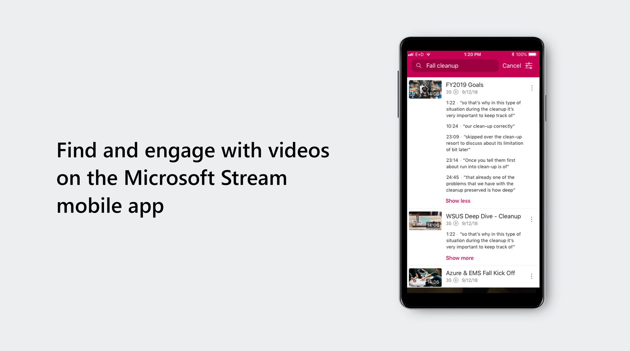 Microsoft Stream on Twitter: "#MicrosoftStream is available through iOS and Android mobile apps ...
