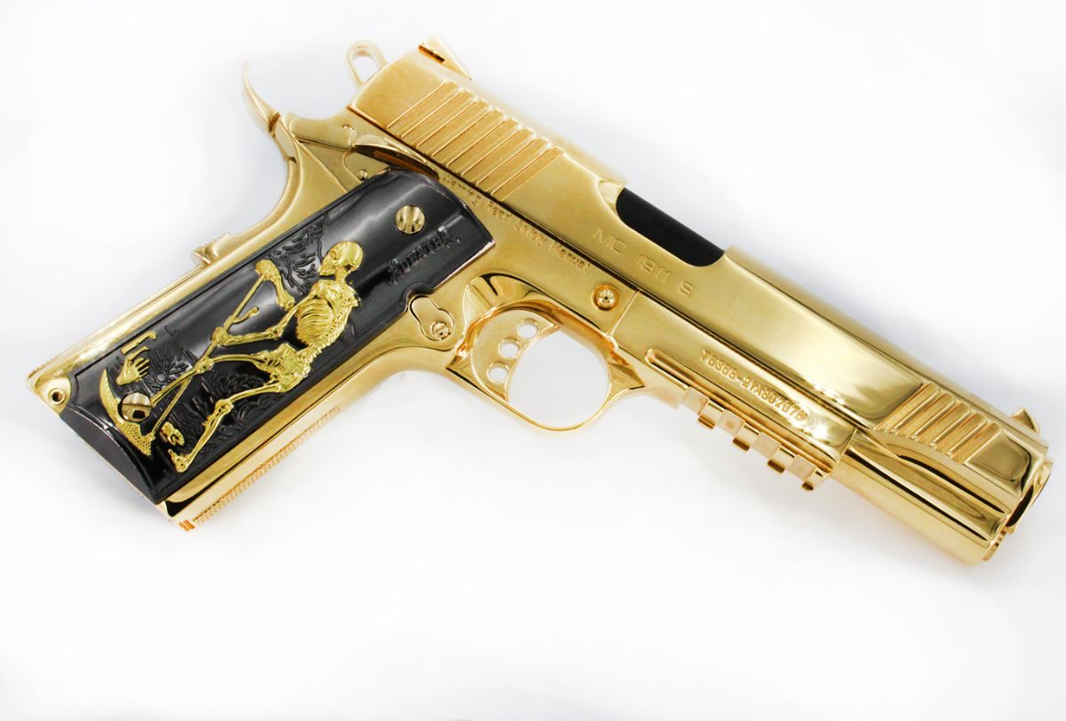 Gold 24 Carat Firearms