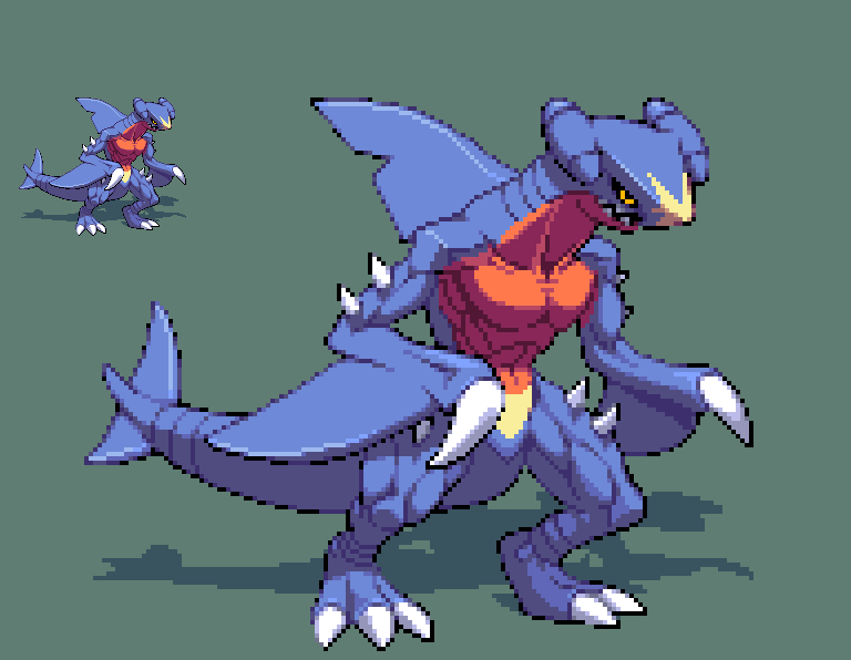 Mega Garchomp Sprite