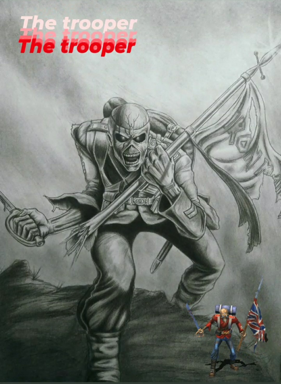Iron Maiden The Trooper Drawing Eddie (Iron Maiden) Wikipedia