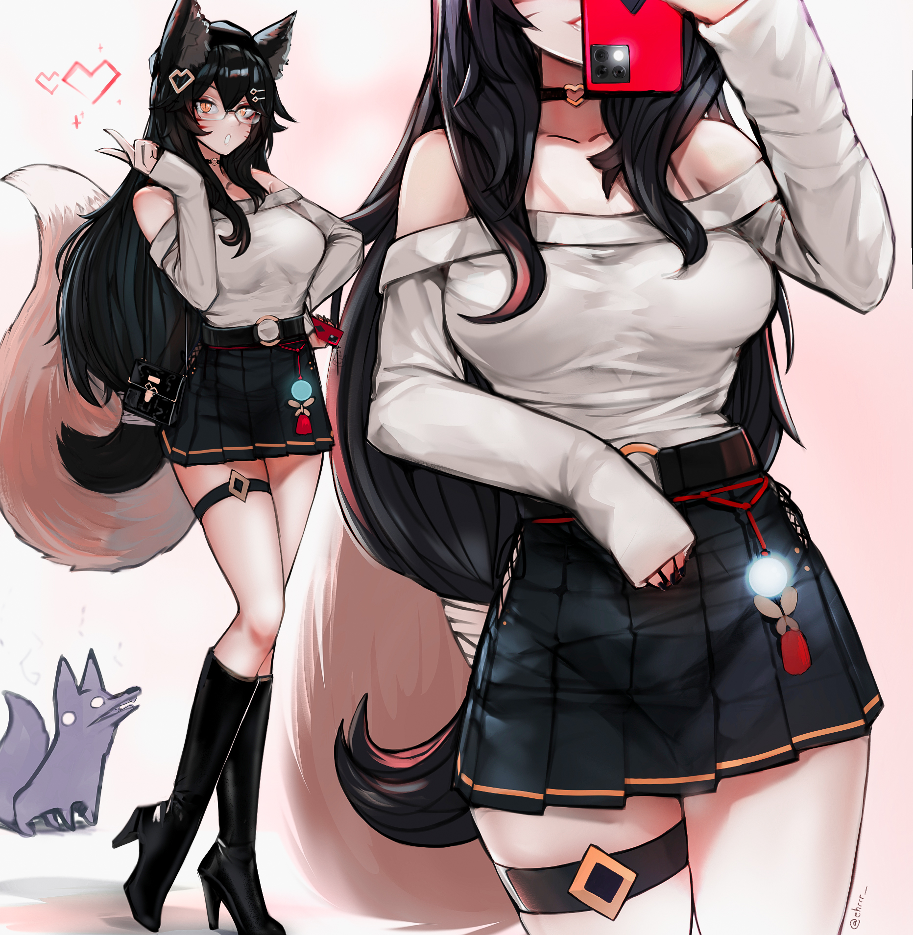 ehrrr on Twitter: "fashionable foxgirl season https://t.co/1iOtGB3AH1" / Twitter