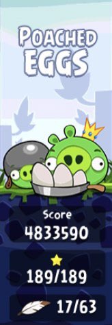 Angry Birds Poached Eggs