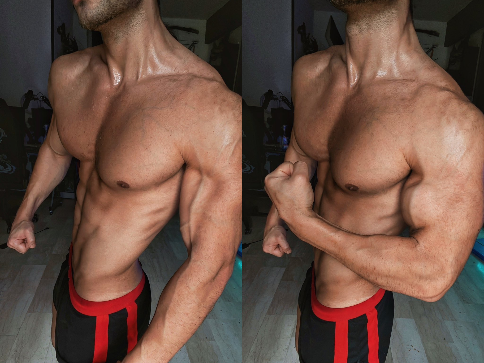 Taryn (Amon 😈) on Twitter: "Grinding Every day 💪🖤 Mainly bodybuilding plus core workout and ...