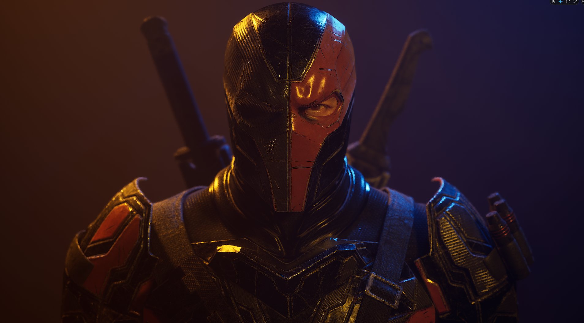 Deathstroke Render