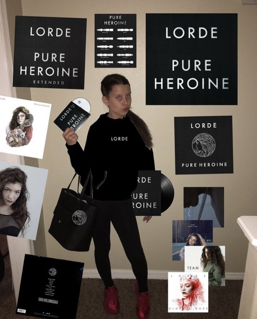 Lorde Pure Heroine Extended Album Cover