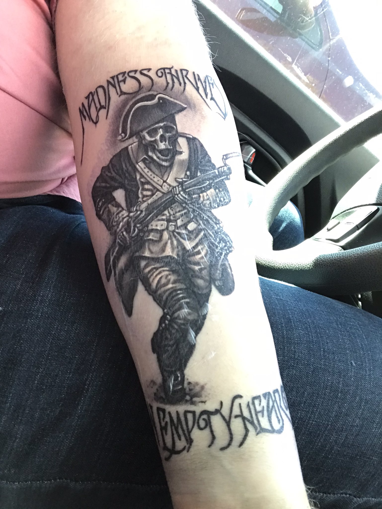 Modern Minuteman Tattoo
