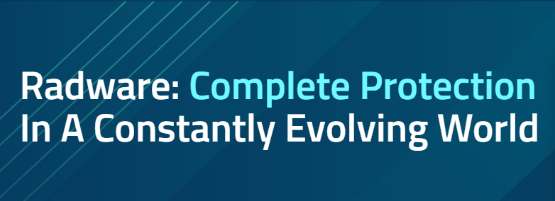 Radware on Twitter: "The path to complete protection means partnering with a leader that will ...