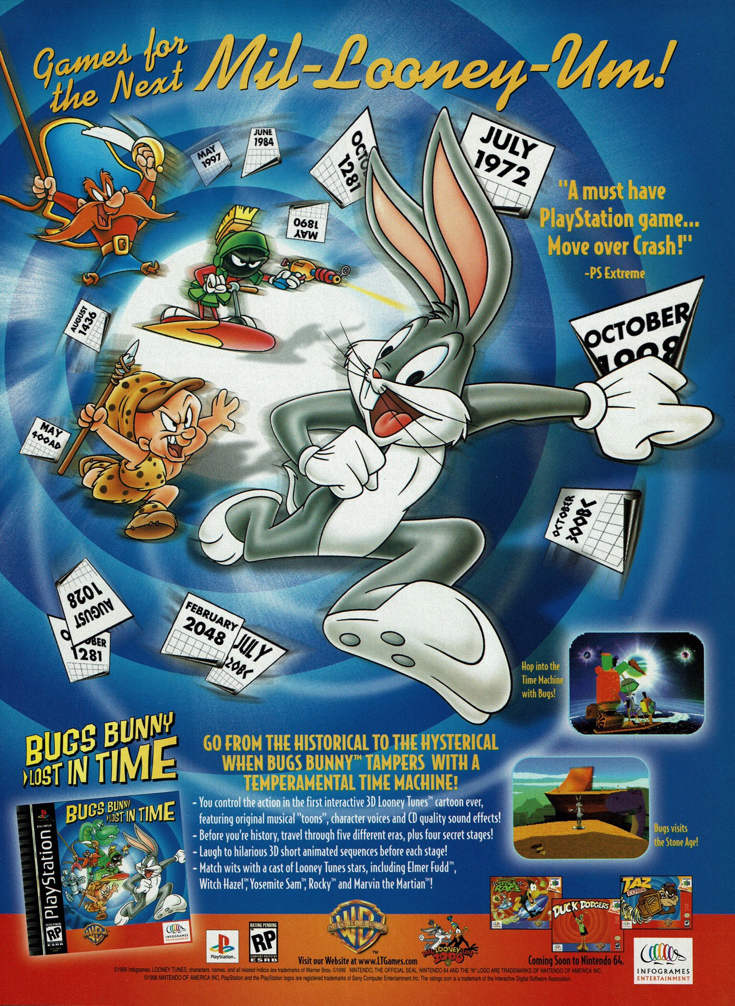 Bugs Bunny Lost In Time Was One Of My Personal Favourites And I'm ...
