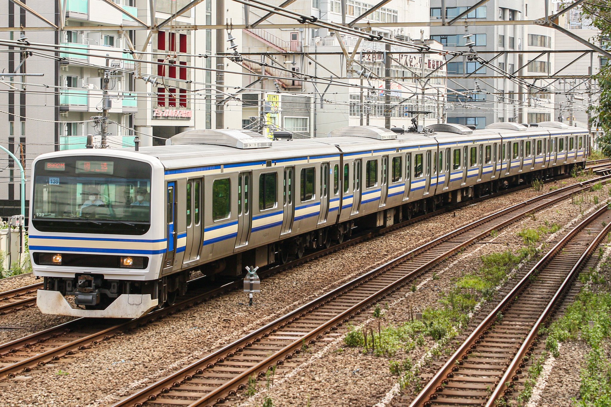 hnd nrt on Twitter: "回8992M 撮影会返却(TK出場) E231系マト139編成 2021/9/28 https://t.co/m3814mimWw" / Twitter