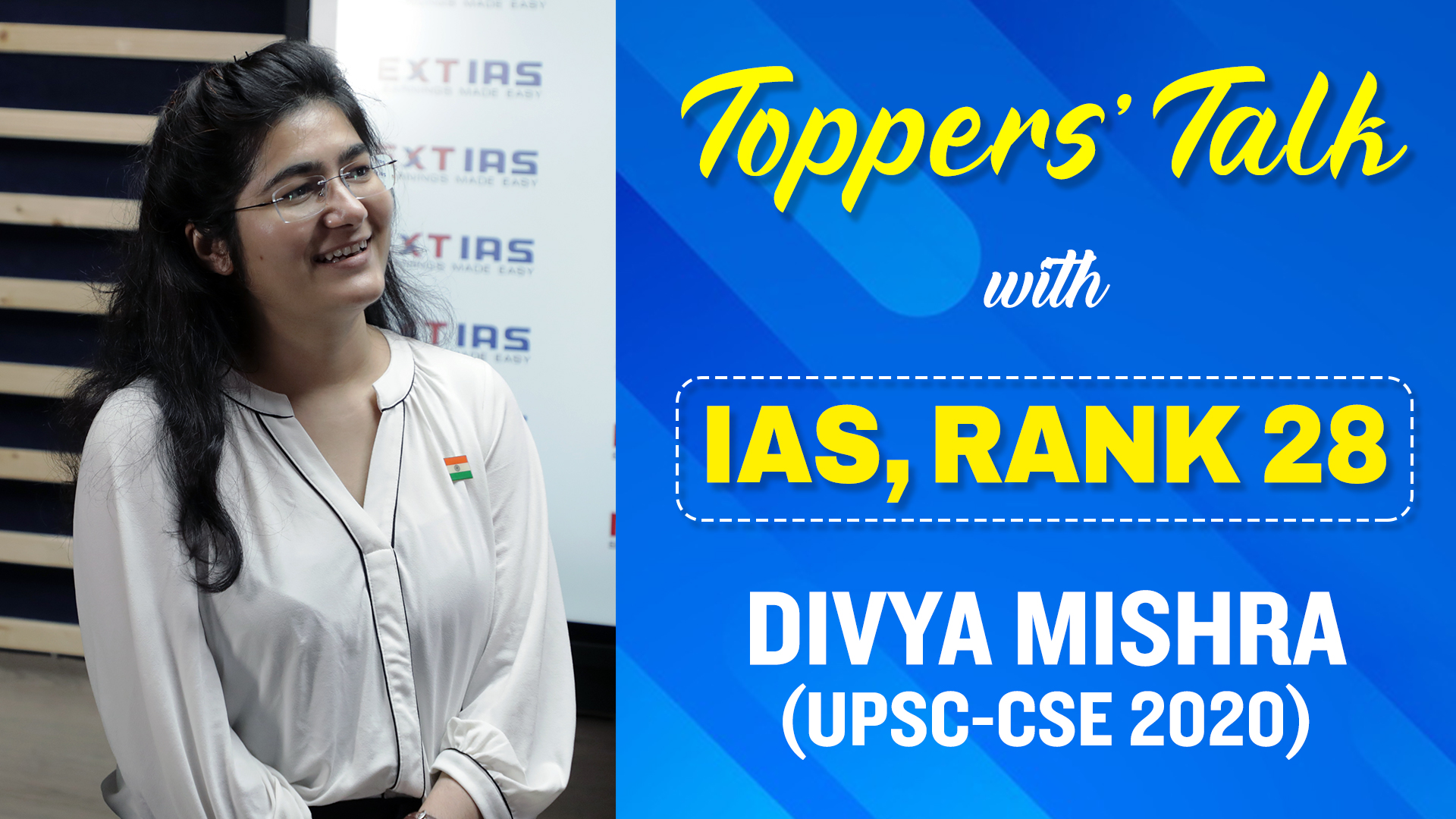 NEXT IAS on Twitter: "https://t.co/sv78T5Jlth Ms Divya Mishra, Next IAS student who secured AIR ...