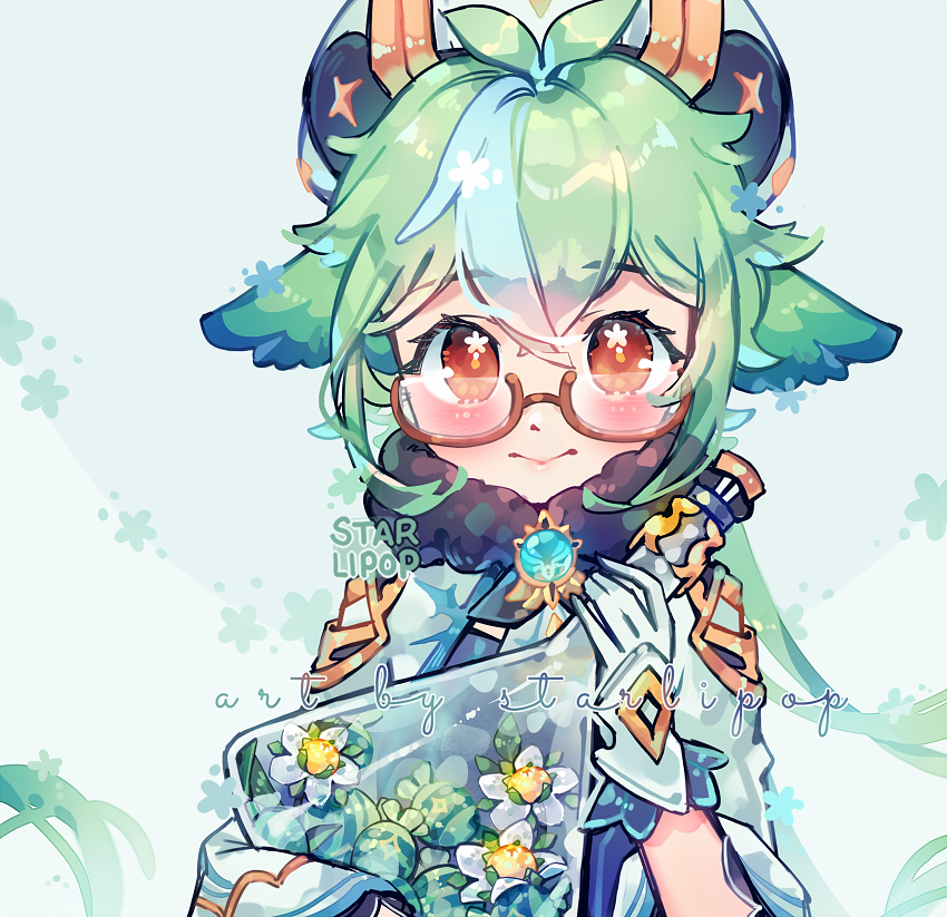 「sweet alchemists 🍰🌼🍰 #Albedo #Sucros」|shroom (⊙‿⊙ )のイラスト