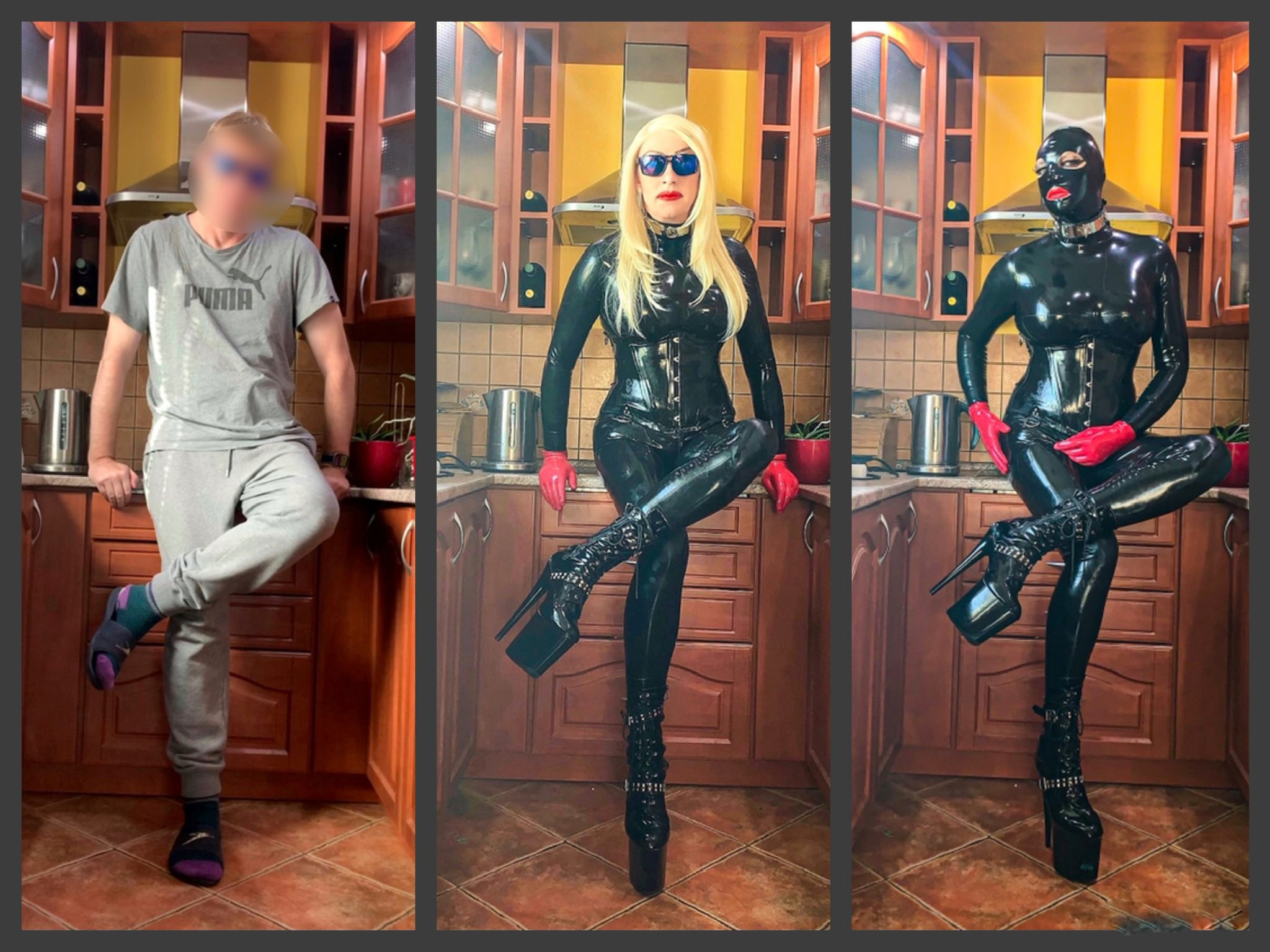 𝕷𝖚𝖈𝖞 𝕽𝖚𝖇𝖇𝖊𝖗 𝕯𝖔𝖑𝖑 70 😈 3 $ ko-fi on Twitter: "🖤😈Lucy and the transformation process😈🖤 Check my ...