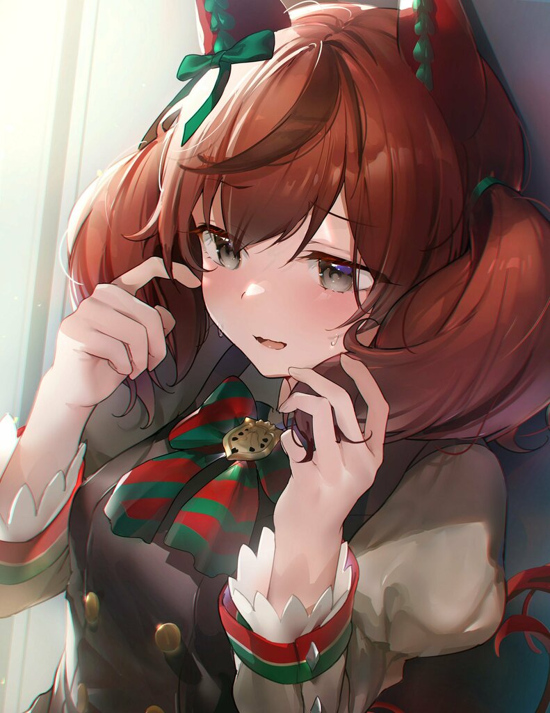 Flustered Anime Girl