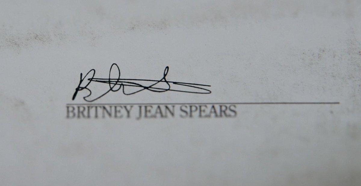 Britney Spears Signature